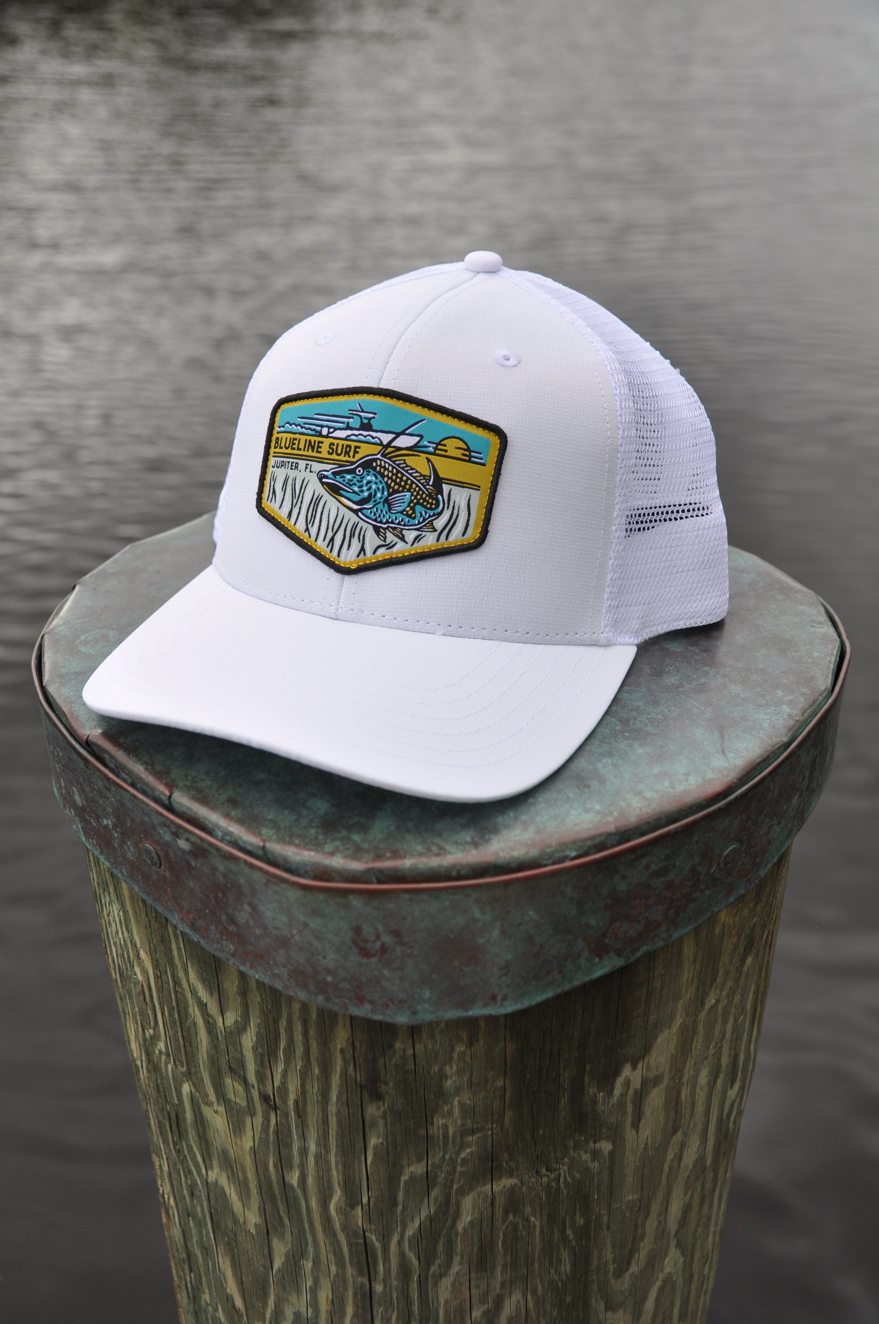 Bahamas Hogfish UV Lite Hat | White | Coastal Performance Hat ...